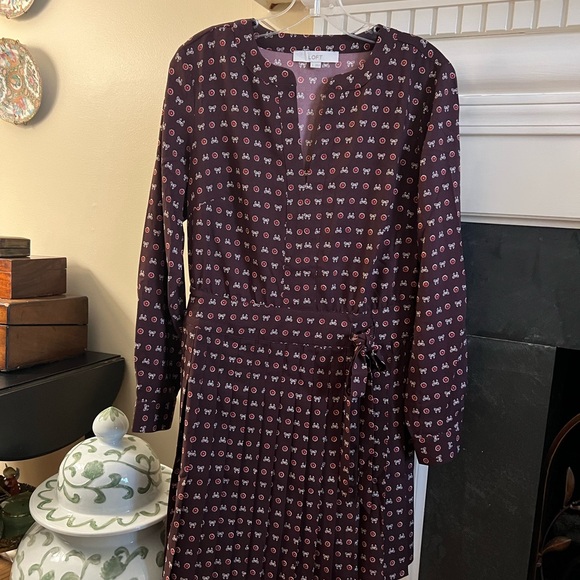 LOFT | Dresses | Loft Long Sleeve Spring Dress | Poshmark
